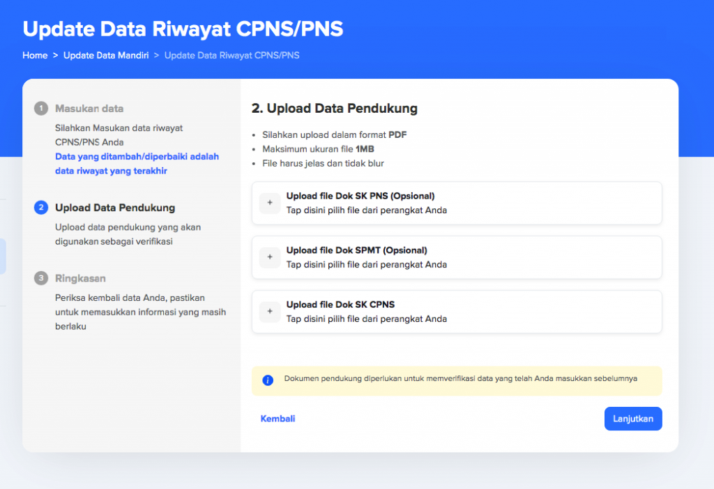 Arti Unor Pada Kolom Isian Data Menu Riwayat Jabatan/ SKP MySAPK BKN ...